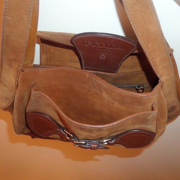 Prada | Bags | Prada Suede Bag | Poshmark